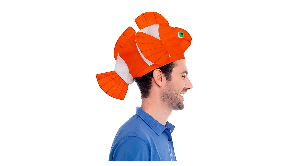 Funny Clown Fish Hat - Perfect for Parties & Costumes