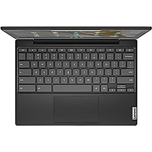 Lenovo 2022 Newest Lightweight Chromebook 3 11.6'' HD Screen Laptop Business Student, Intel Celeron N4020 Dual-Core, up to 2.8 GHZ, 4GB RAM, 64GB eMMC Storage, WiFi 5, Chrome OS +MarxsolCables, Black