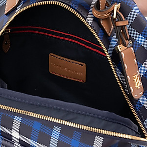 Tommy Hilfiger Julia Small Dome Backpack, Navy/Multi
