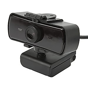 1440P Full HD Camera,Drive Free Streaming Webcam,USB PC Computer Webcam with Microphone Lens Protection Cover,for Recording,Calling,Meeting,Gaming