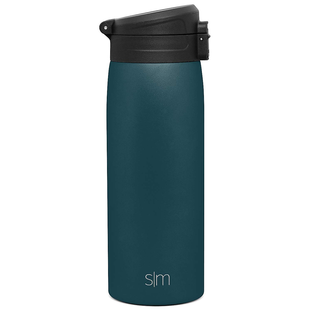 Simple Modern Insulated Thermos Travel Coffee Mug with Snap Flip Lid | Leakproof Reusable Stainless Steel Tumbler Cup | Gifts for Women Men Him Her | Kona Collection | 16oz | Riptide
