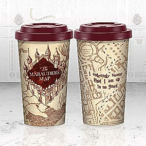 Paladone Marauder’s Map Travel Mug-Officially Licensed Harry Potter Merchandise | Amazon Exclusive