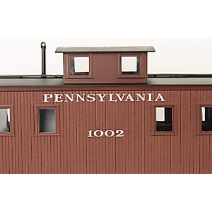 Bachmann Trains - Center Cupola Caboose - Pennsylvania #1002 - Large G Scale