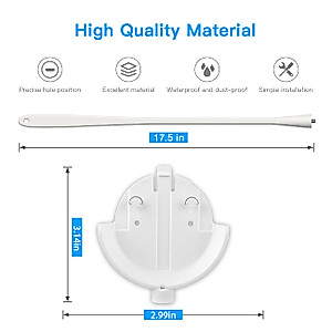 Baby Monitor Mount for VTech Baby Monitor VM350, VM320, VM901 for Mounting Baby Camera on Crib No Drill(1 Pack)