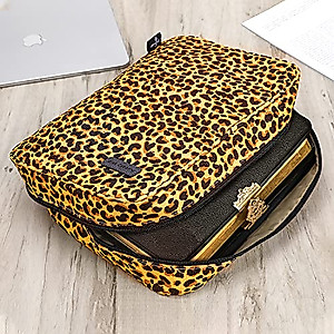 Bible Cover with Handle, Floral Bible Case Fit for Christian Easter Gift, Sunset Pottery