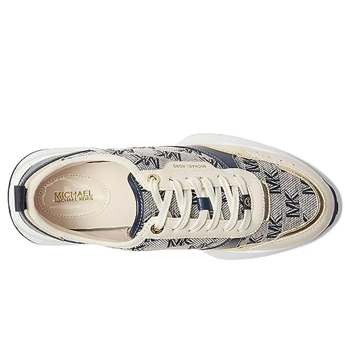 Michael Kors Flynn Trainer Navy 7.5 M