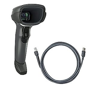 Zebra DS4608-SR Standard Range 1D 2D Handheld Barcode Scanner QR Wired USB Imager Black Corded Screen Code Reader for POS System - JTTANDS