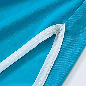 ZONBAILON Mens Split Side Underwear Sexy 3inch Running Shorts No Liner Low Rise Lounge Boxer Trunk