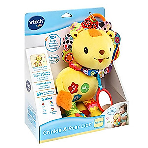 VTech Crinkle and Roar Lion, Yellow