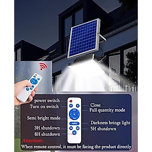 ZXXHNNAIH Solar Street Light IP67 Waterproof Solar Parking Lot Lights, with 16.4ft Cables Street Solar Light,Dusk to Dawn Easy-to-Install for Basketball Court