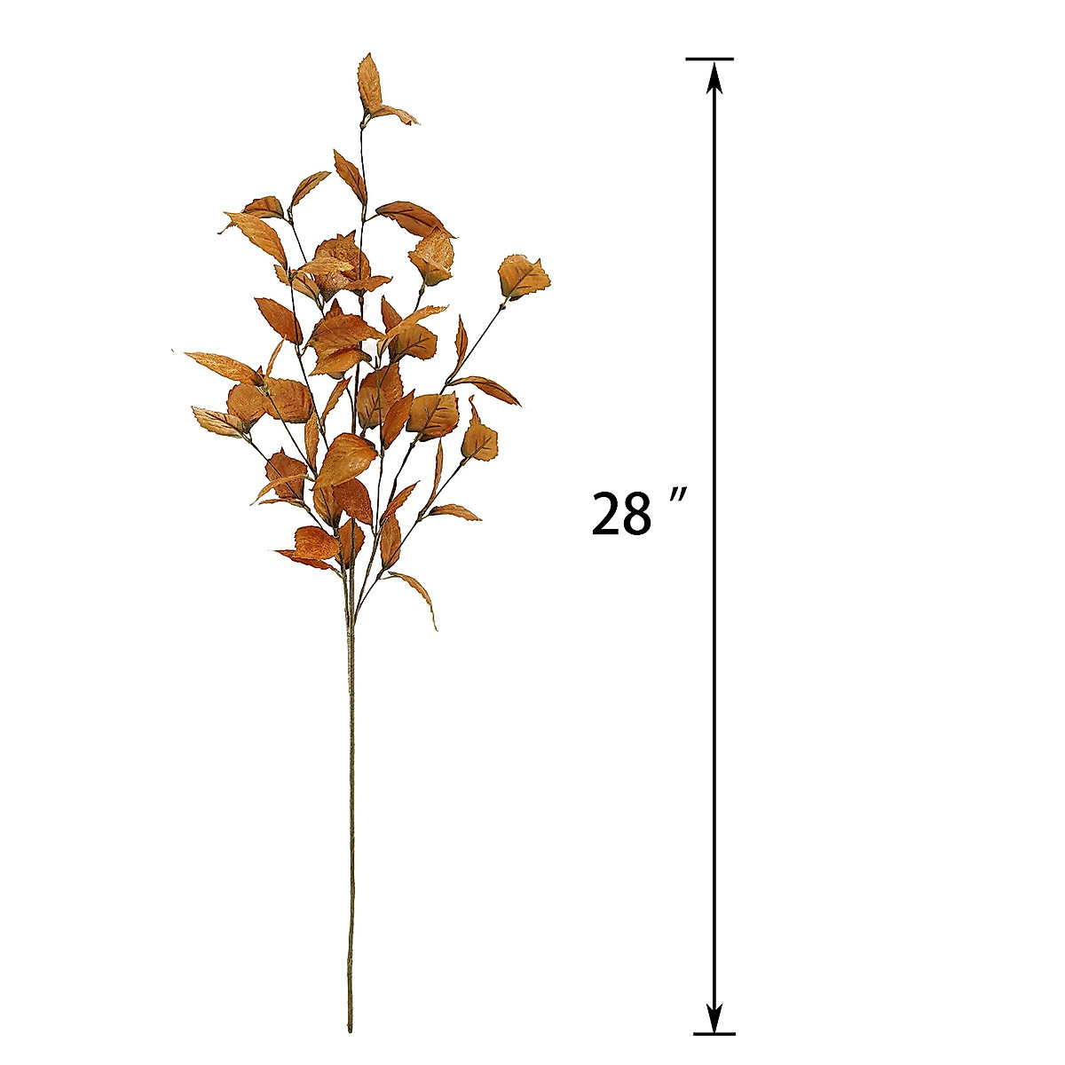 28 inches 6 Pieces Fall Stems, Fall Leave Stems，Fall Stems for Front Door，Fall Stems for Outdoor and in Door Garden Farmhouse Harvest Garden Home Decor