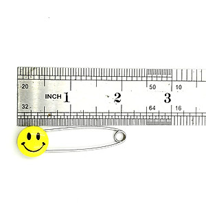 Diaper Pins, 50 Safety Pins Plastic Head Stainless Steel Diaper Pins with Safe Locking Closures for Diaper Clothes Dress Craft Hold (50 slime pins)