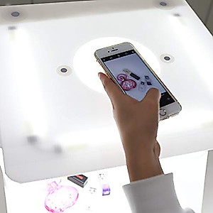 Foldio2 Plus | 15" Portable Product Photo Studio Light Box with Dimmable 5700k LED Light | ORANGEMONKIE | World 1st All-in-One Photo Studio