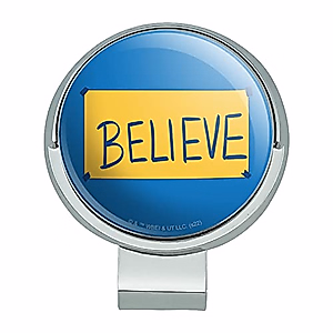 GRAPHICS & MORE Ted Lasso Believe Golf Hat Clip with Magnetic Ball Marker