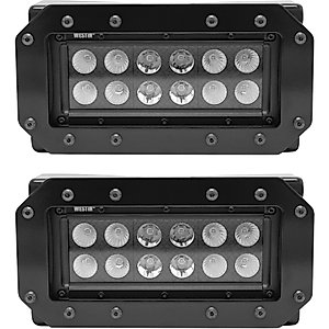 Westin Automotive Products 57-0025 Black HDX Flush Mount B-Force LED Light Kit