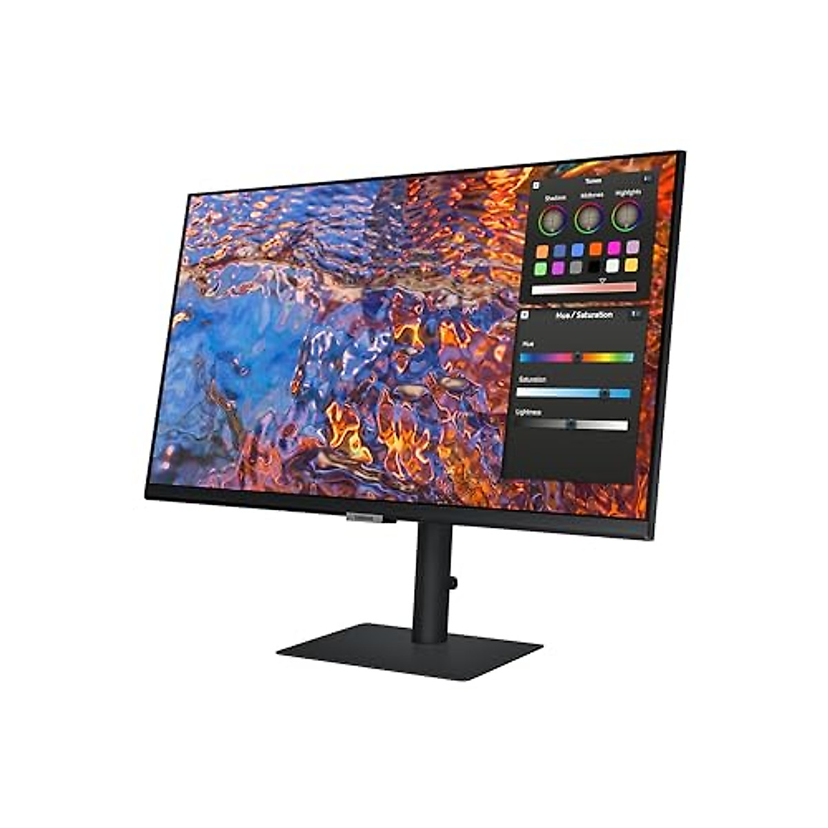 Samsung 27-Inch ViewFinity S80PB Series UHD Computer Monitor, DCI-P3 98%, VESA DisplayHDR 400, IPS Panel, Matte Display, USB-C, PIP/PBP, Intelligent Eye Care, LS27B806PXNXGO, 2023,Black