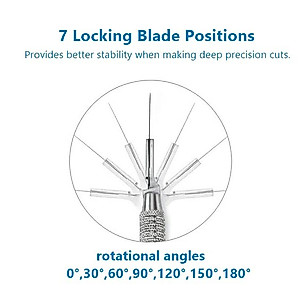 Premium Quality Scalpel Handle, Stainless Steel Lightweight Knife Handle for Laboratory Hospital Home Use - Durable Blade Handle for Craft, DIY Hobby Projects, Carving (Adjustable #3)