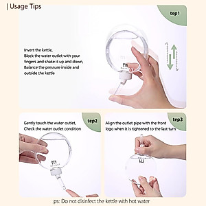 Marchul Hamster Water Bottle No Drip Water Dispenser for Syrian Dwarf Hamsters Gerbils Mice Rats and Other Small Animals