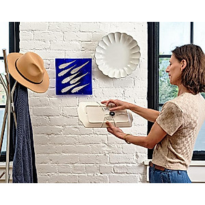 Display Buddie 3-Pak Extra-Large Adjustable Plate Hanger for Plates, Platters, Bowls & Oval, Square, Rectangular Objects up to 18"-24" Diameter and up to 10 lbs…