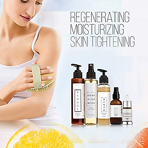 Dry Brushing Body Brushes- Round Exfoliating Brush for Cellulite and Lymphatic Drainage Massager, and Body Exfoliating,Improve Your Circulation-Soft Massage Nodes