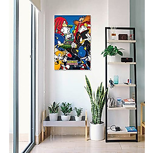 Sonic The Hedgehog - TV Show/Gaming Poster (The Gang - Good Vs. Evil) (Size: 24" x 36")