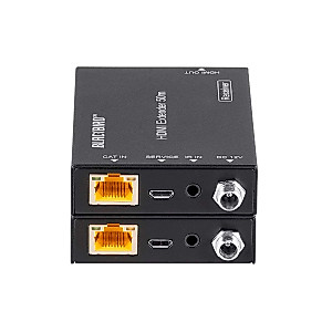 Monoprice Blackbird 4K HDMI Extender, 50m - 4K HDMI Extension to 164 Feet, HDMI 2.0, HDCP 2.2, 18Gbps