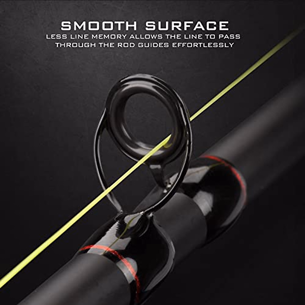 KastKing TriPolymer Advanced Monofilament Fishing Line,ICE Clear,8LB,300 Yds