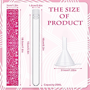 Copkim 38 Pcs Tampon Flask Set Included Tube Flasks for Women Flask Containers Tampon Reusable Wrappers Funnels for Cruise Event(Stylish Style)