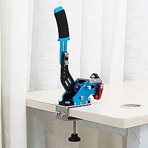 WHWEI 16bit Hall Sensor USB Handbrake SIM W/Clamp Fit for Racing Games G25/27/29 T500 FANATECOSW Dirt Rally (Color : Red)