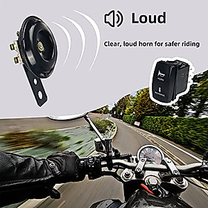 Universal ATV UTV Turn Signal Kit,SXS Street Legal Kit with Turn Signal Light Rocker Switch Flasher Relay Fuse Line LED Lightsfor SXS Dirt Bike Polaris RZR Can-Am Kawasaki Motorcycle