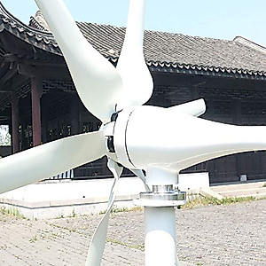 600W 500W 400W Wind Turbine 12v 24v 48v Horizontal Axies Wind Generator With MPPT Controller For Home Use Free Energy (48V, 600W)