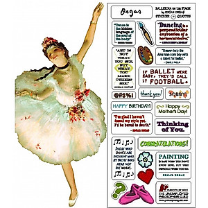 Quotable Notables Card: Degas' Ballerina