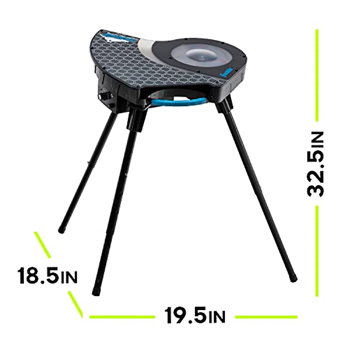 Franklin Pet Supply Co. Automatic Disc Launcher for Dogs - Ready Set Fetch Automatic Disc Tosser Dog Toy for Fetch - Portable Thrower Toy - Battery Powered