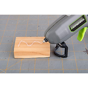 Genesis GLGG04V2 Cordless Rechargeable Hot Glue Gun, Fast Preheating with USB Charge Cable, Stand, and Glue Sticks