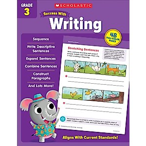 Scholastic Success with Writing Grade 3 Workbook