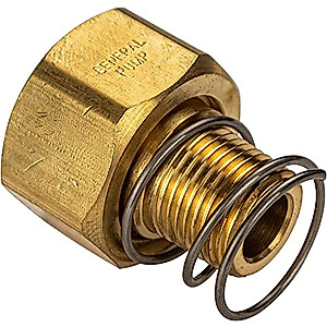 Simpson Cleaning 7100355 Replacement 3/4-Inch Female Garden Hose for Pressure Washer Pumps, 3/8-Inch MNPT, Gold