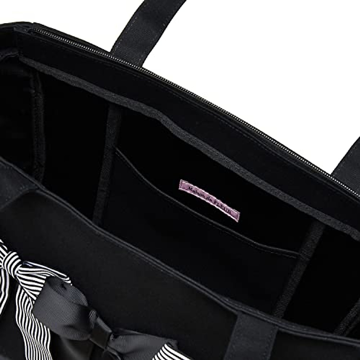 Maison de FLEUR(メゾン ド フルール) 8A21F0J1900, Black (Black 19-3911tcx)