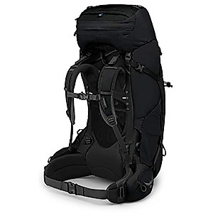 Osprey Aether 65L Men's Backpacking Backpack, Black, L/XL