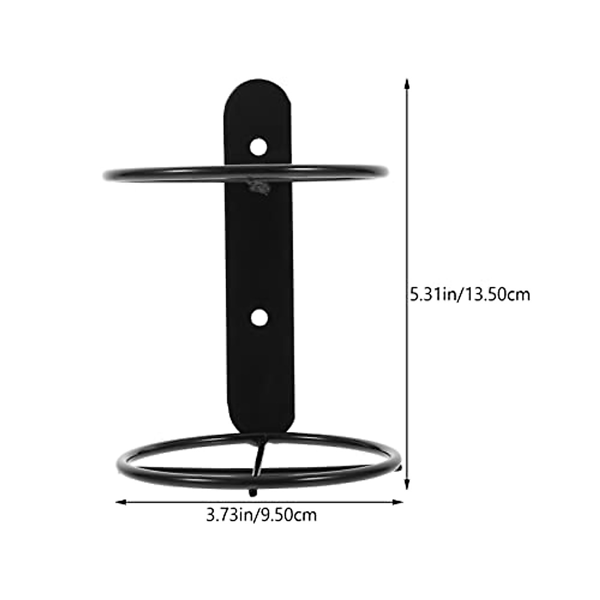 Hemoton Wall Mounted Wine Shelf 2Pcs Wall Wine Holder Wall Single Bottle Rack Wall Wine Rack Wine Storage Rack for Home Bar Wine Holder Wall Mounted