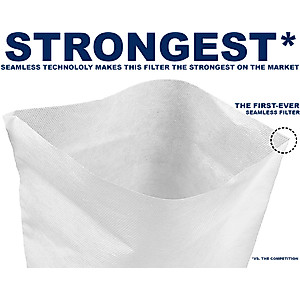 (50 Pack) Commercial Cold Brew Coffee Filters, 20" x 20" For Commercial Model Cold Brew Coffee Makers and 5-Gallon Commercial Systems