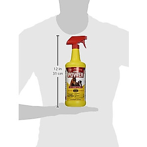 DURVET FLY 003-1020 698903 Power Fly Spray and Wipe for Horses, 32 oz