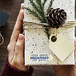 Small Shop Stickers, Small Business,Thank You Sticker, Packaging Sticker (Brightened)