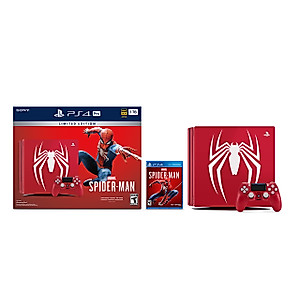 PlayStation 4 Pro 1TB Limited Edition Console - Marvel's Spider-Man Bundle [Discontinued]