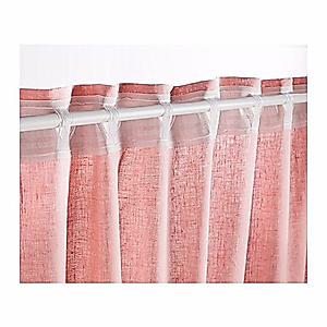 Ikea Kronill Gathering Heading Tape for Making Pleated Curtains, 3 Inch, White Polyester 802.969.55