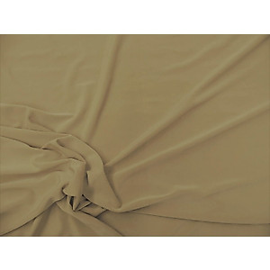 Fabric Light Weight Swimwear Lining Polyester Spandex 4 Way Stretch Nude E307
