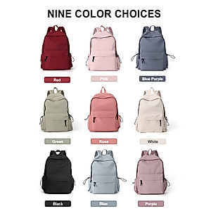 WEPOET Middle School Backpack for Teen Girls,Cute College Backpack for Women,High School Bag,Travel Rucksack Casual Daypack,Bookbag