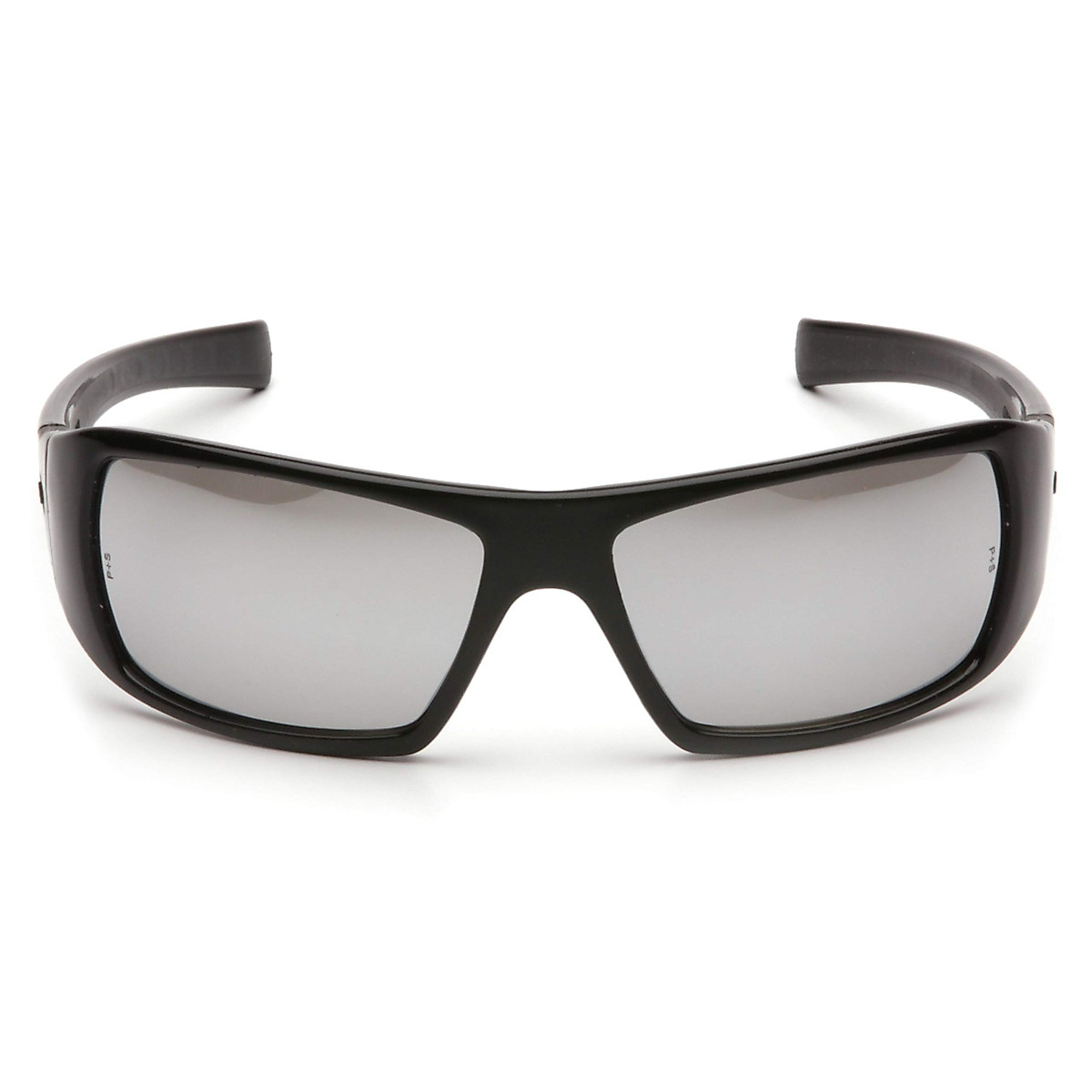 Pyramex Silver Mirror Safety Glasses, Wraparound