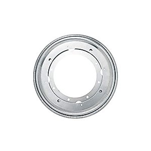 Geesatis 9 inch Lazy Susan Rotating Swivel Bearing Plate Turntable Swivel Heavy Duty Ball Bearing Lazy Susan, 1 Pcs, Silver