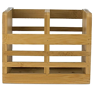 Home Basics CH44543 Bamboo Utensil Holder, Natural