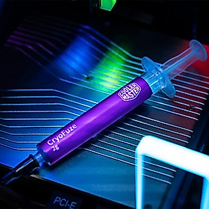 Cooler Master CryoFuze Premium Performance Thermal Paste, Nanoparticles, | 2 Grams | Thermal Compound (for GPU, CPU, Consoles, Laptops Graphics Cards, Heat Sinks)